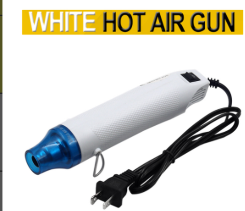 Heat Gun Electric Hot Air Gun Kit Hot Wind Blower Tools DIY Portable ...