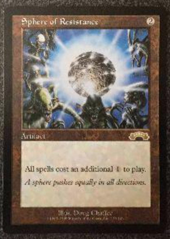 Sphere of Resistance｜Exodus MTG Magic the Gathering MTG Artifact ...