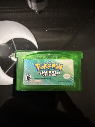 Pokémon Emerald Game Boy Advance Authentic Cartridge Tested with Good ...
