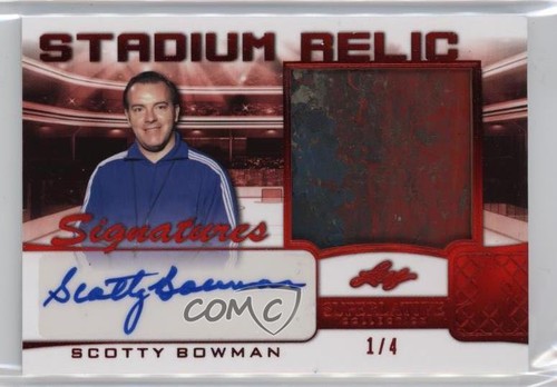 2020 Superlative Collection Stadium Relic Signatures Red /4 Scotty ...