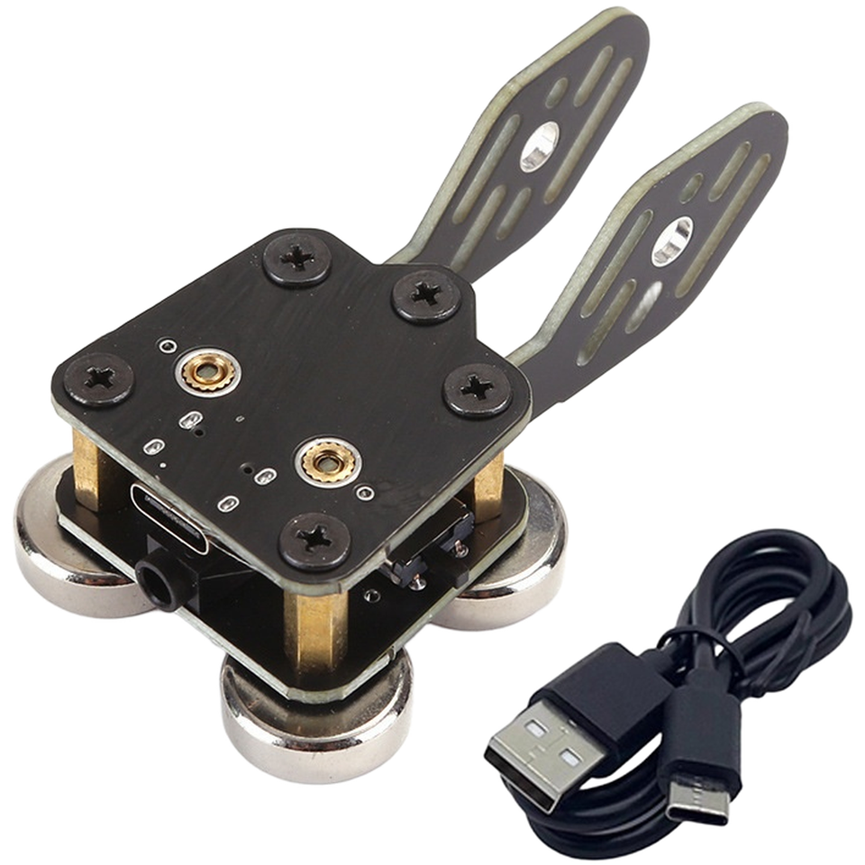 CW Keyer Dual Paddle Trainer with PCB Switch and Cable for For MORSE ...
