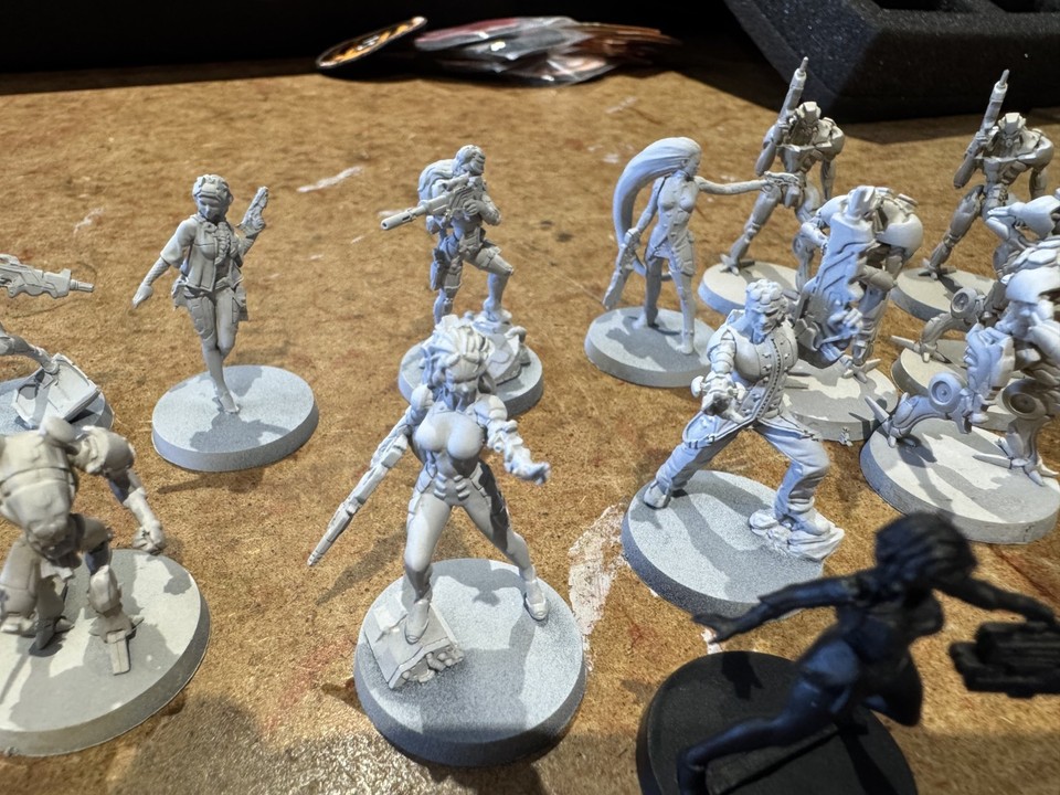 Infinity the Game - Aleph OSS Army - Metal Miniatures | eBay UK