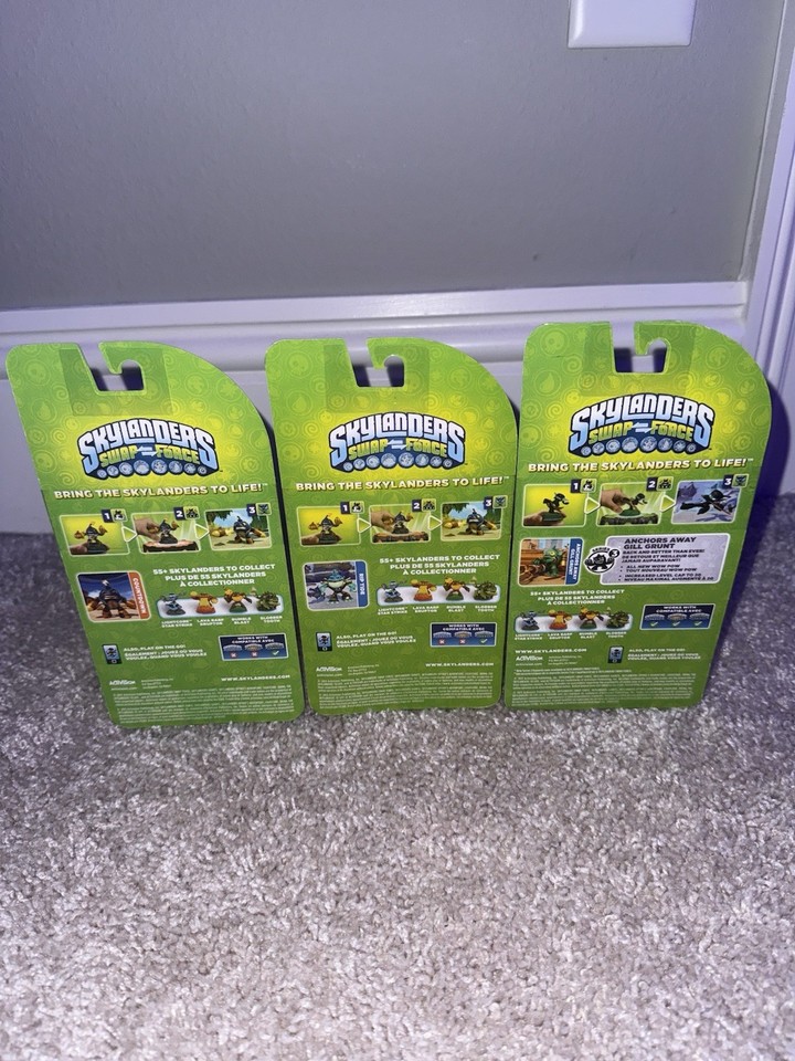 Skylanders Countdown, Rip Tide And Anchors Away Gill Grunt FREE ...