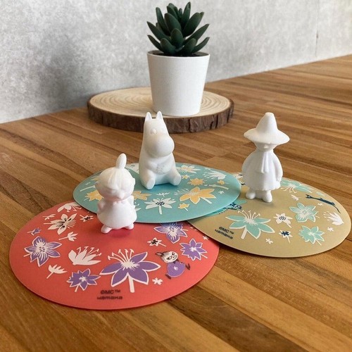 Moomin Cute 3D Silicone Cup Lid Mug Cover Anti-Dust Airtight Muumi ...