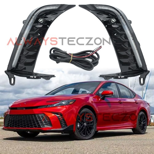 LED DRL Daytime Running Light Fog Lamp w/ Turn For Toyota Camry 2025 SE ...