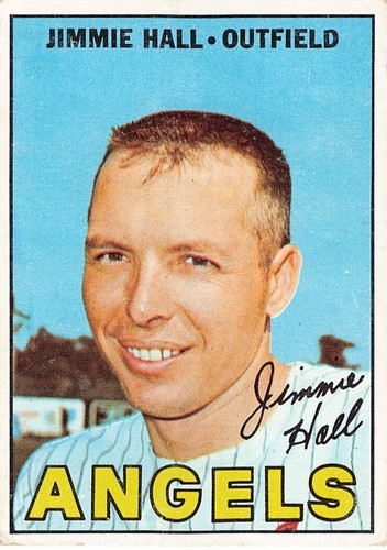 1967 Topps Baseball Jimmie Hall #432 VG+ or Better CONDITION CALIFORNIA ...