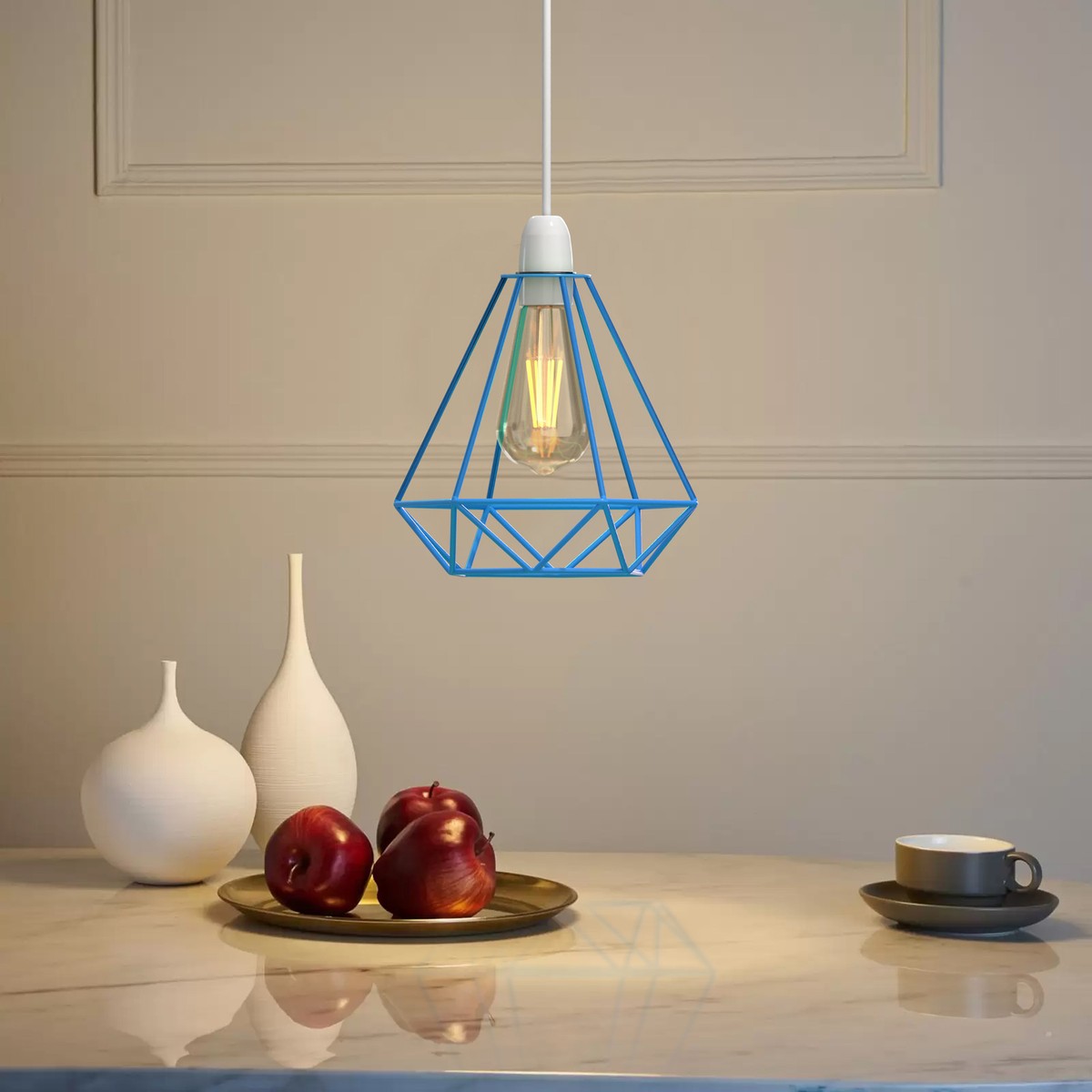 Wire Basket Pendant Light Shades Roscoe Rattan Basket Weave Easy Fit