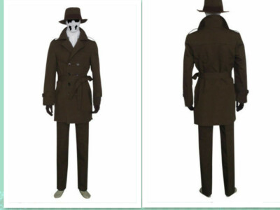 Watchman Watchmen Rorschach Cosplay Costume Full set Hallowee Custom ...