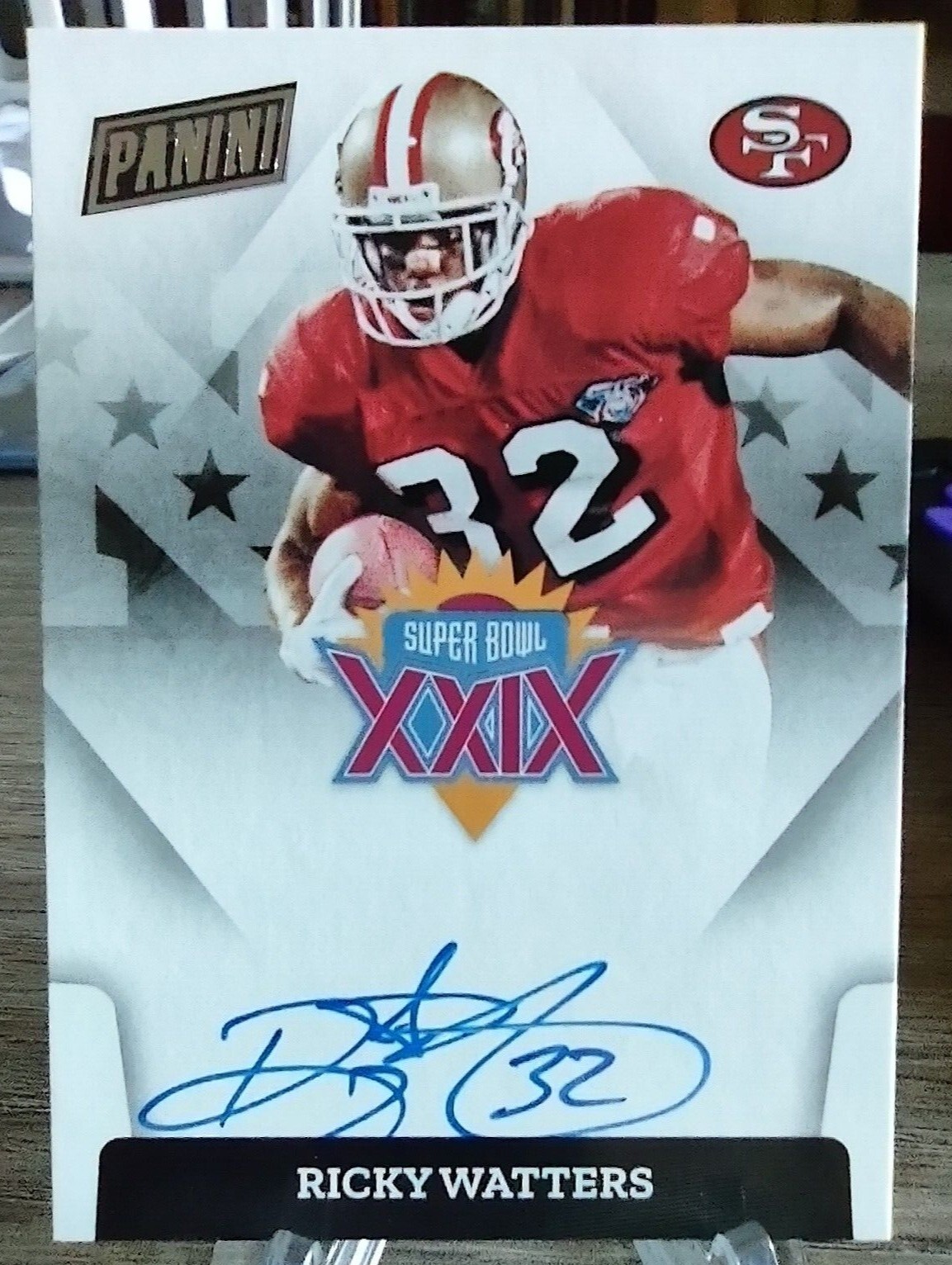 Panini San Francisco 49ners Ricky Watters XXIX Superbowl Autograph | eBay