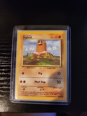DIGLETT Pokémon Card Base Set Near mint | eBay