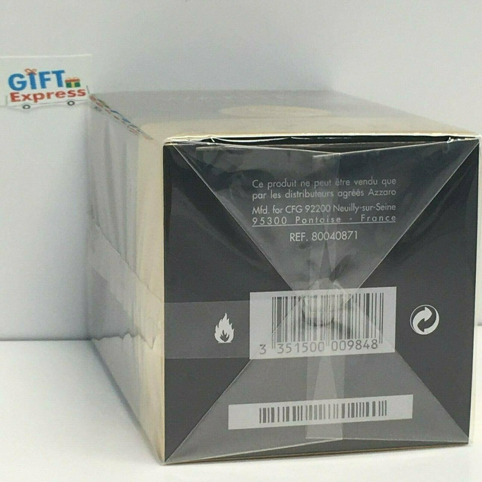 AZZARO WANTED BY NIGHT EAU DE PARFUM 3.4 oz/100 ml SPRAY,NEW & SEALED ...