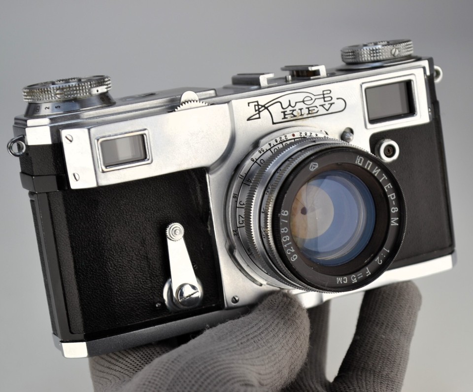 FULLY SERVICED! EARLY 1962 USSR "KIEV-4A" CAMERA + JUPITER-8 lens, FULL ...