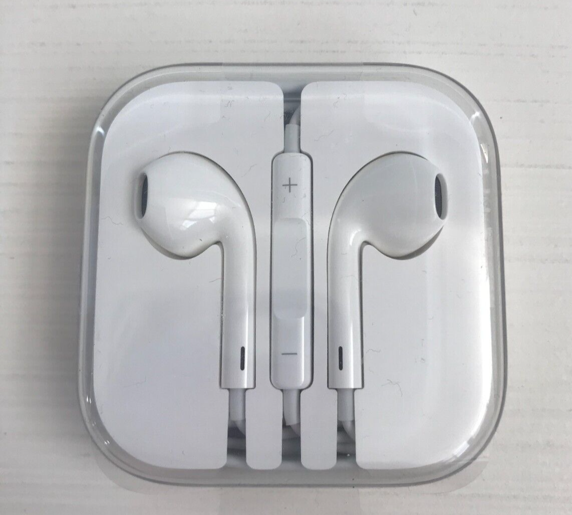 OEM APPLE EARPODS HEADPHONES 3.5mm Plug Wired Microphone Built-in ...