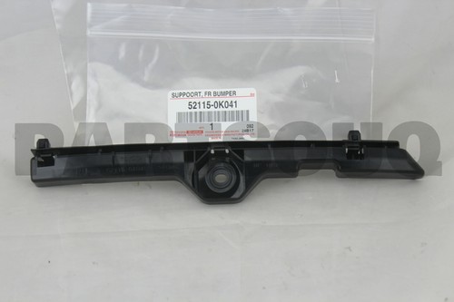 521150K041 Genuine Toyota SUPPORT, FRONT BUMPER SIDE, RH 52115-0K041 | eBay