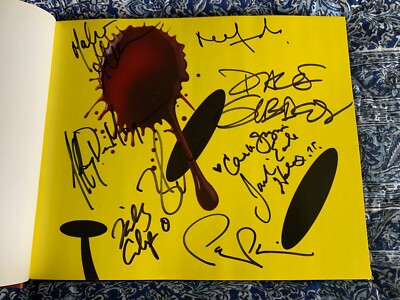 Cast SIGNED Autograph Art Of WATCHMEN Book X9 Zack Snyder Malin ...