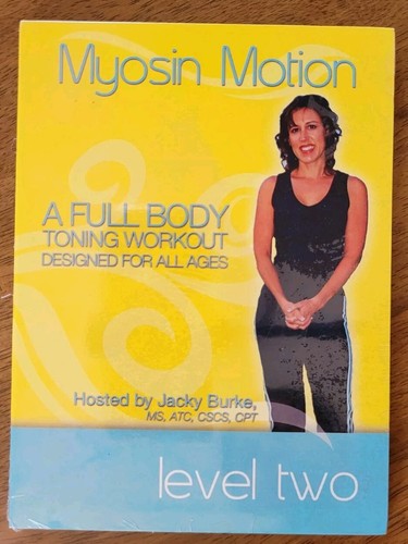 Myosin Motion - Full Body Toning Workout DVD Level 2 - for all ages ...