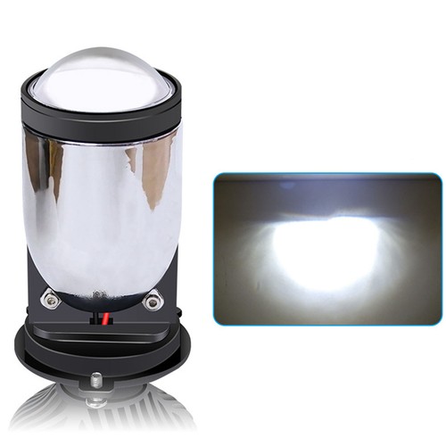 Motorcycle LED Headlight Bulb High Brightness Fisheye Lamp Kit ...