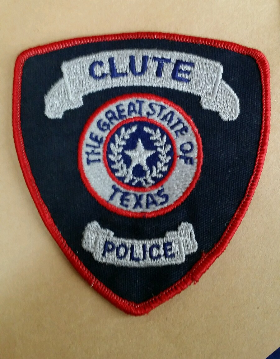 CLUTE, TEXAS POLICE SHOULDER PATCH TX 2 | eBay