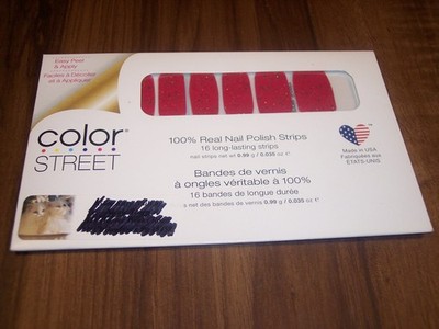 Color Street Nail Polish Strips Cran-Apple Spritz | eBay