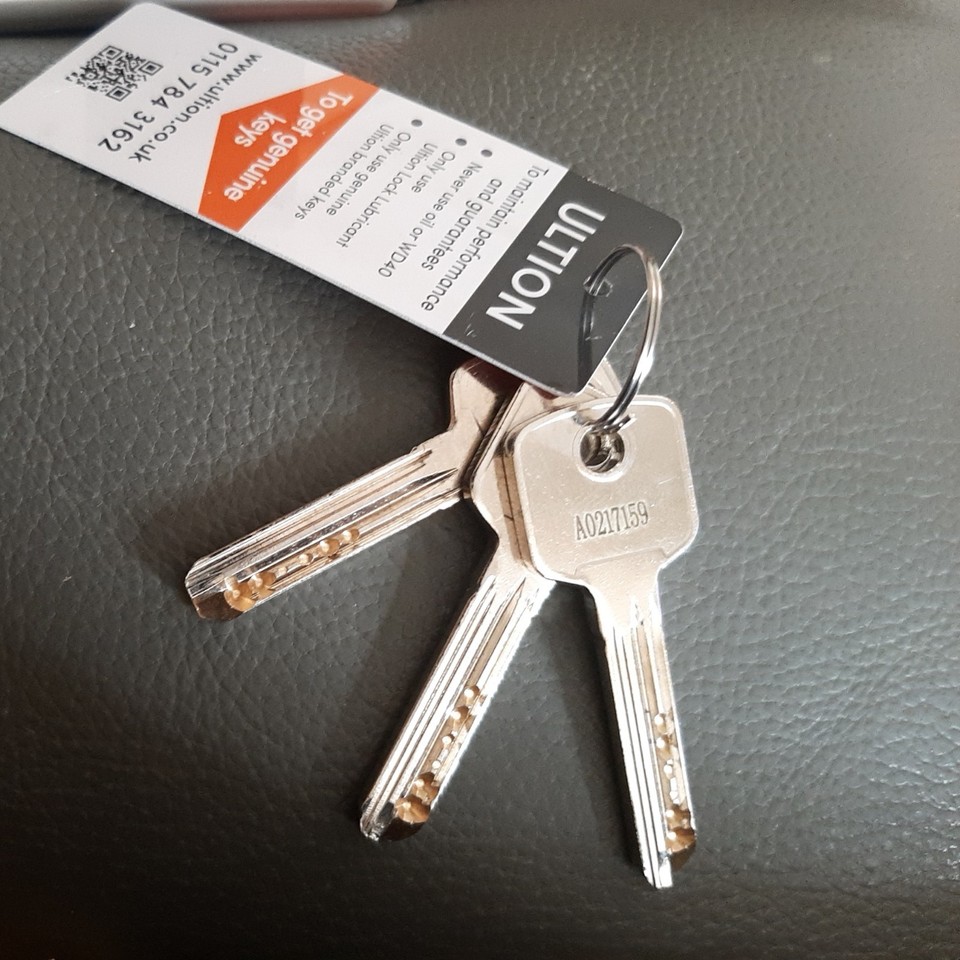 Ultion Spare Keys - Door Key, Security Key, UPVC Door Key, Dimple Key ...
