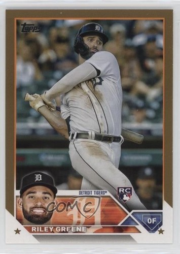 2023 Topps Series 1 Gold /2023 Riley Greene #31 Rookie RC | eBay