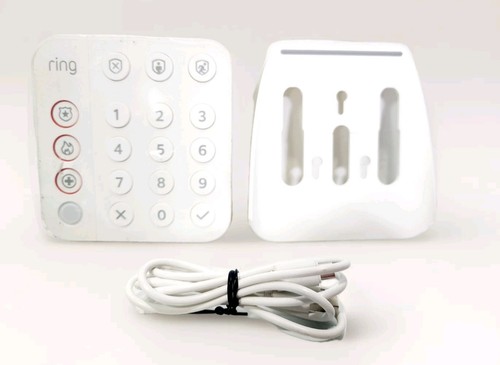 Ring 5AT2S7 (2nd Gen) White 19-Button Home Security System Wireless ...
