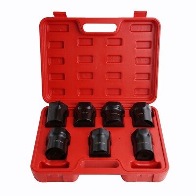 1/2 Drive Front Wheel Bearing Socket Set Hex and Rounded Hex Socket Set ...