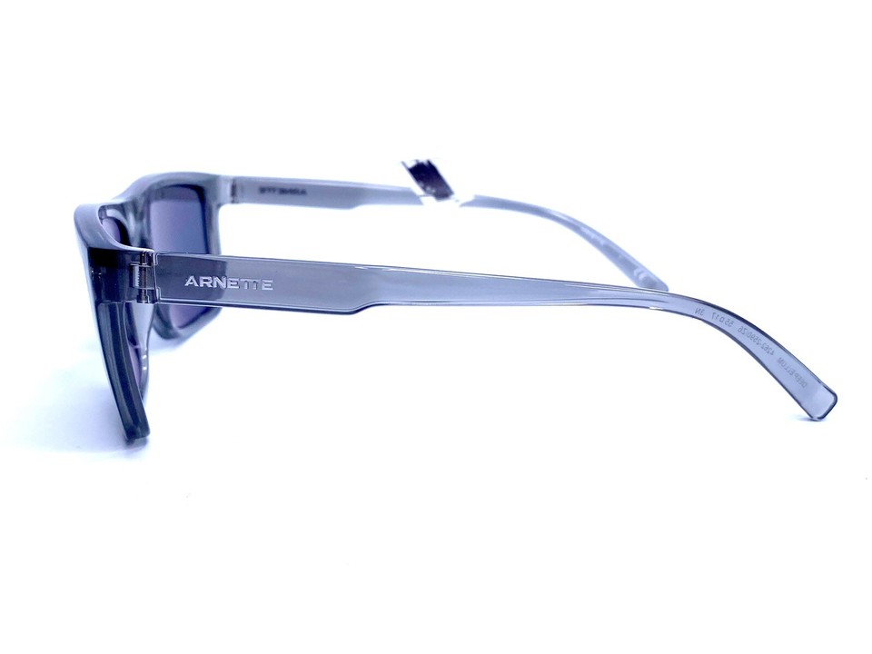 New Arnette Rectangular Gray Clear Mirror Lenses Sunglasses Deep Ellum ...