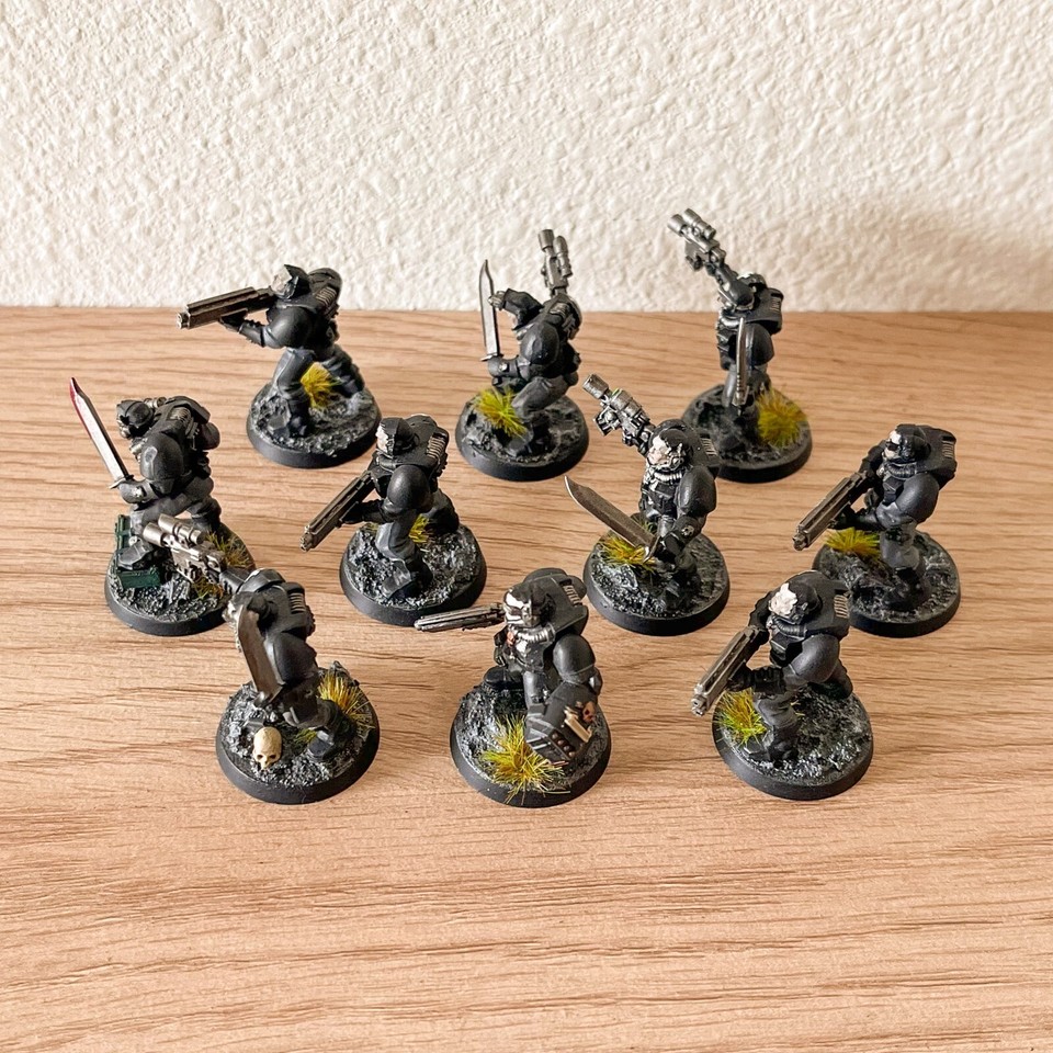 Warhammer 30k Horus Heresy - Painted Raven Guard Army - BoxedUp (1700 ...