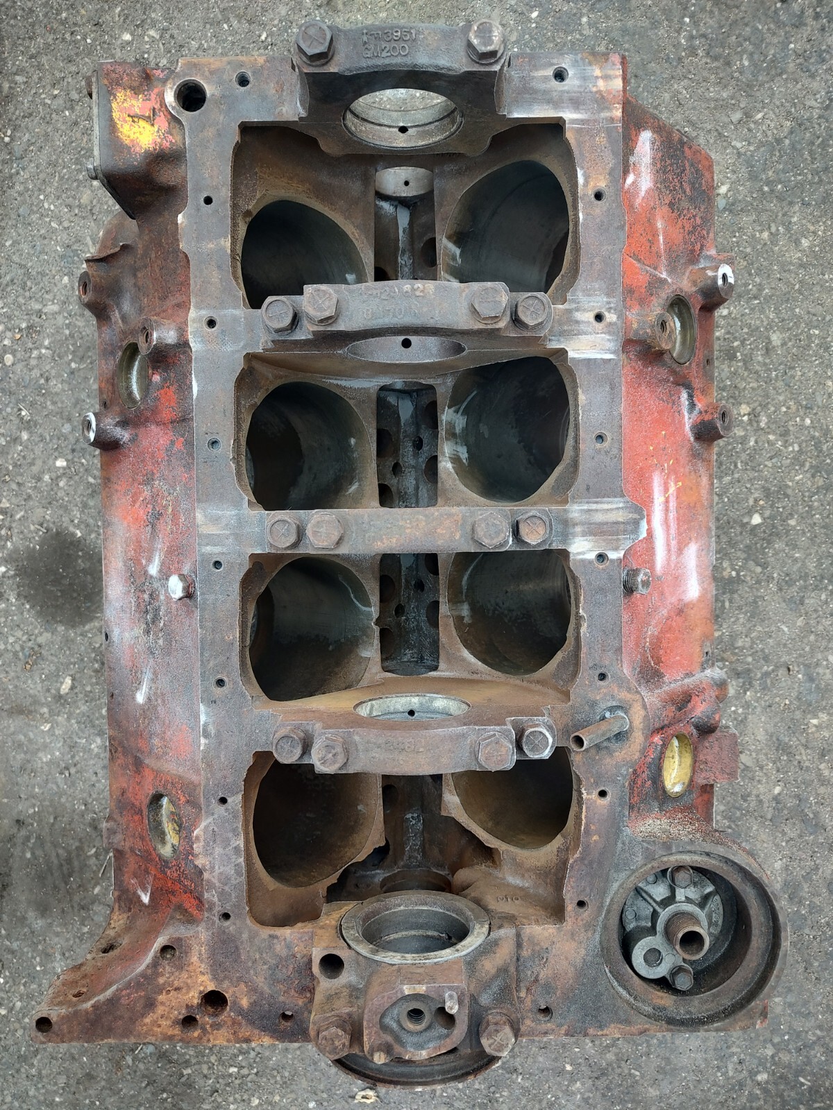 1970 302 350 Chevy Camaro Corvette Chevelle 4-Bolt Flint 3970010 010 ...