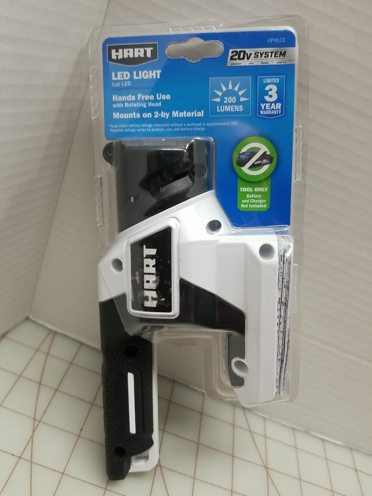 HART HPHL01 20V LED Light for sale online | eBay