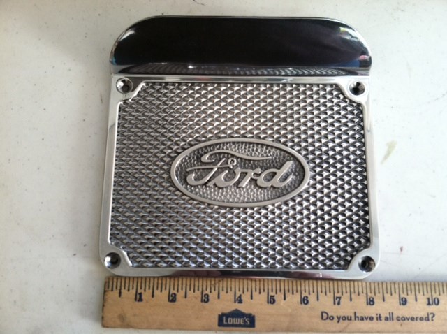 NEW PAIR OF MODEL A STEP PLATES WITH MOUNTING HARDWARE FORD 1928-31 ...