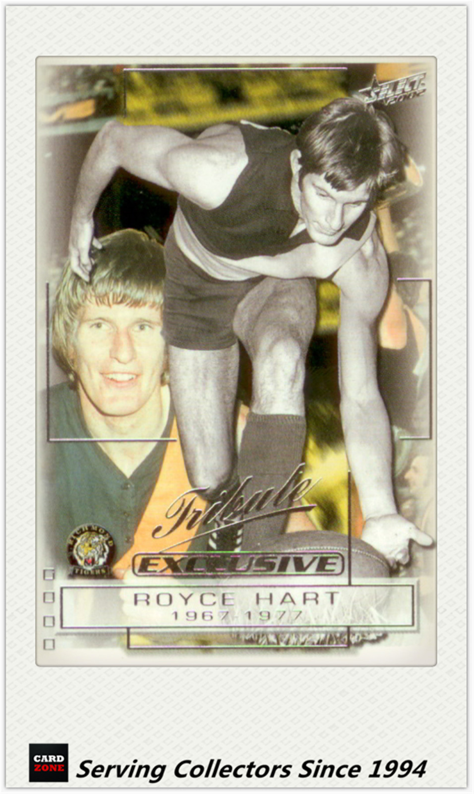 2002 Select AFL Exclusive Card Series Tony Lockett Second Coming Card ...