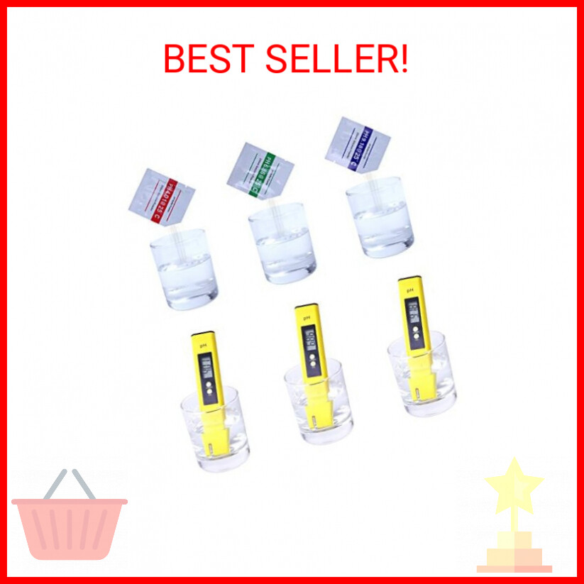 15-Pack pH Meter Buffer Solution Powder for Precise and Easy PH ...
