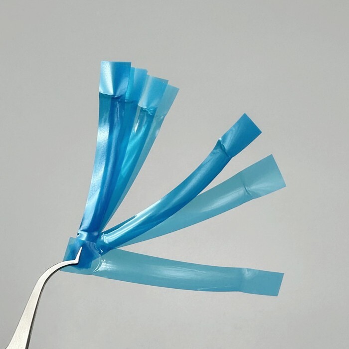 Dental Contoured Anterior Matrix Bands Polyester Blue Strip Restoration ...