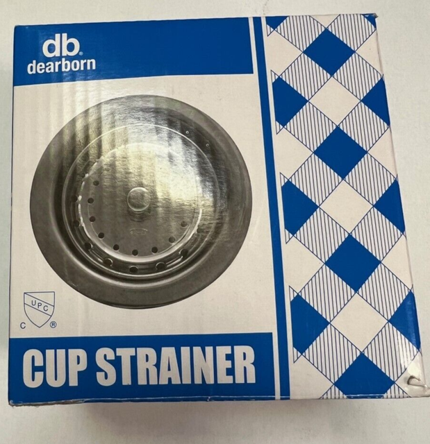 Dearborn Brass 14 Cup Style Basket Strainer for sale online | eBay