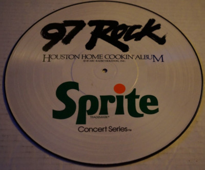 97 Rock Houston Home Cookin' Picture Disc LP Record 1982 Near Mint ...