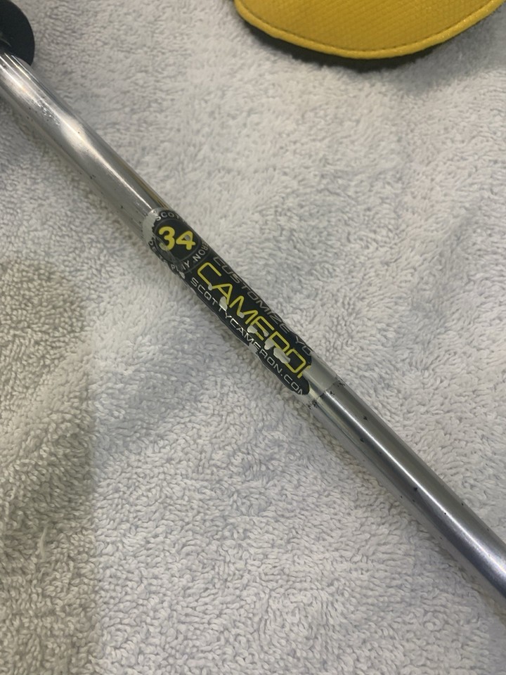 Scotty Cameron Phantom x 5.5 34" Super Stroke New Matching Grip | eBay