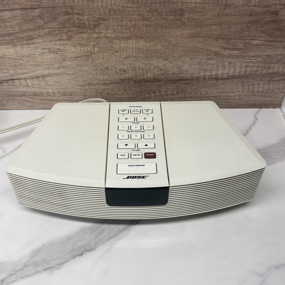 Bose Wave Radio Model AWR1-1W AM/FM Alarm Clock Radio- NO REMOTE - See ...