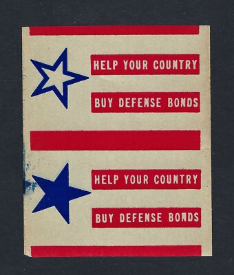 Help Your Country - Buy Defense Bonds World War Two - WW2 - Patriotic ...