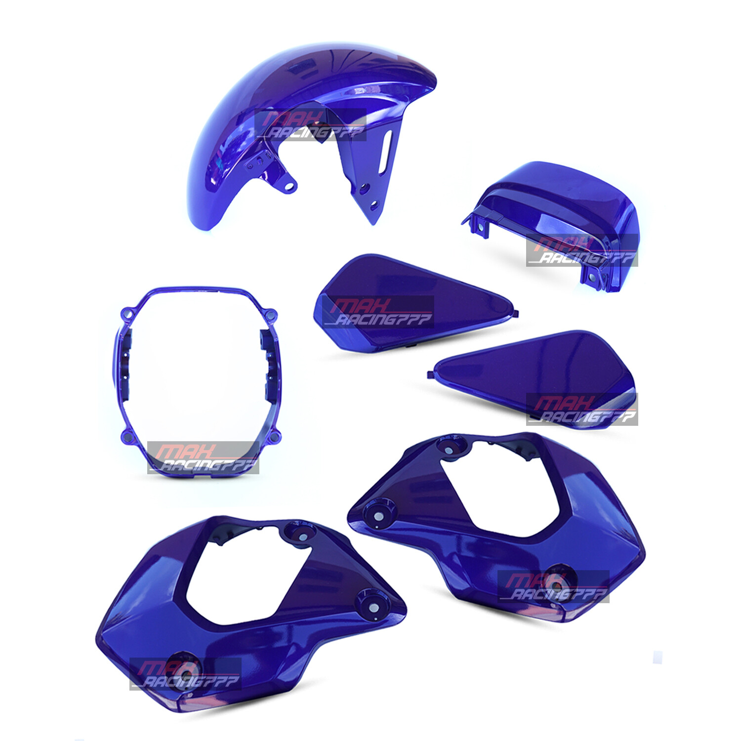 HONDA NEW MSX GROM 125 21 - 2023 7PC BODY PANELS FRAME BODY purple | eBay