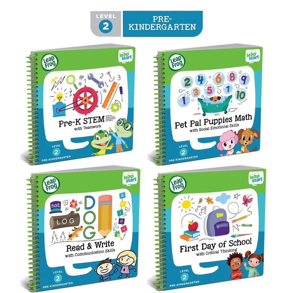 Leapfrog LeapStart Books - Complete Library Level 1 to 4 (age 2-7 years ...