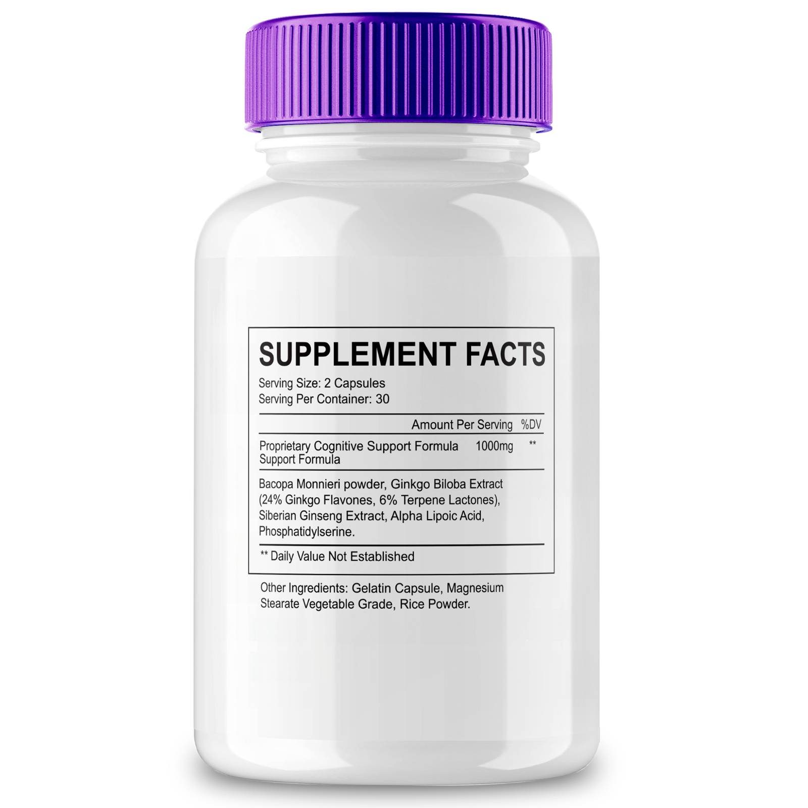 Neuro Boost Brain Supplement Pills for Memory and Focus (60 Capsules ...