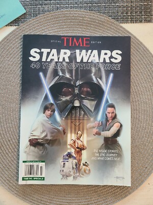 TIME Magazine "SPECIAL EDITION" - STAR WARS 40 YEARS OF THE FORCE 2018 ...