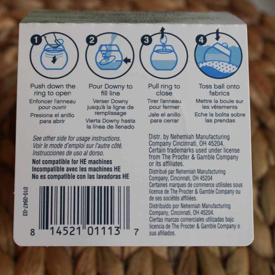 Ultra Downy Ball - Fabric Softener Laundry Dispenser Ball - Bola ...