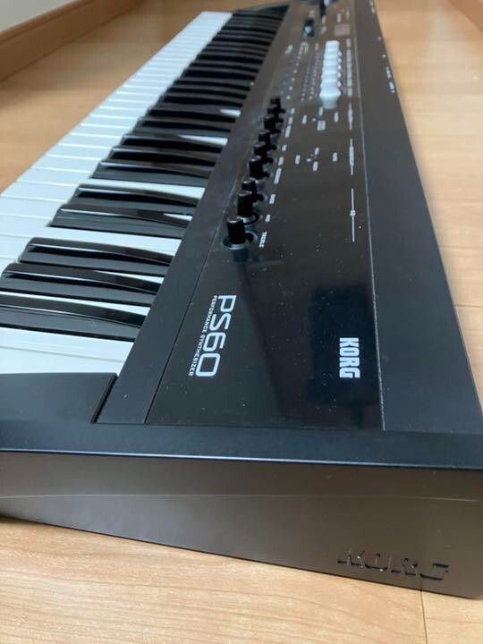 Korg PS60 61-Key Synthesizer Synth Electric Keyboard Music Instruments ...
