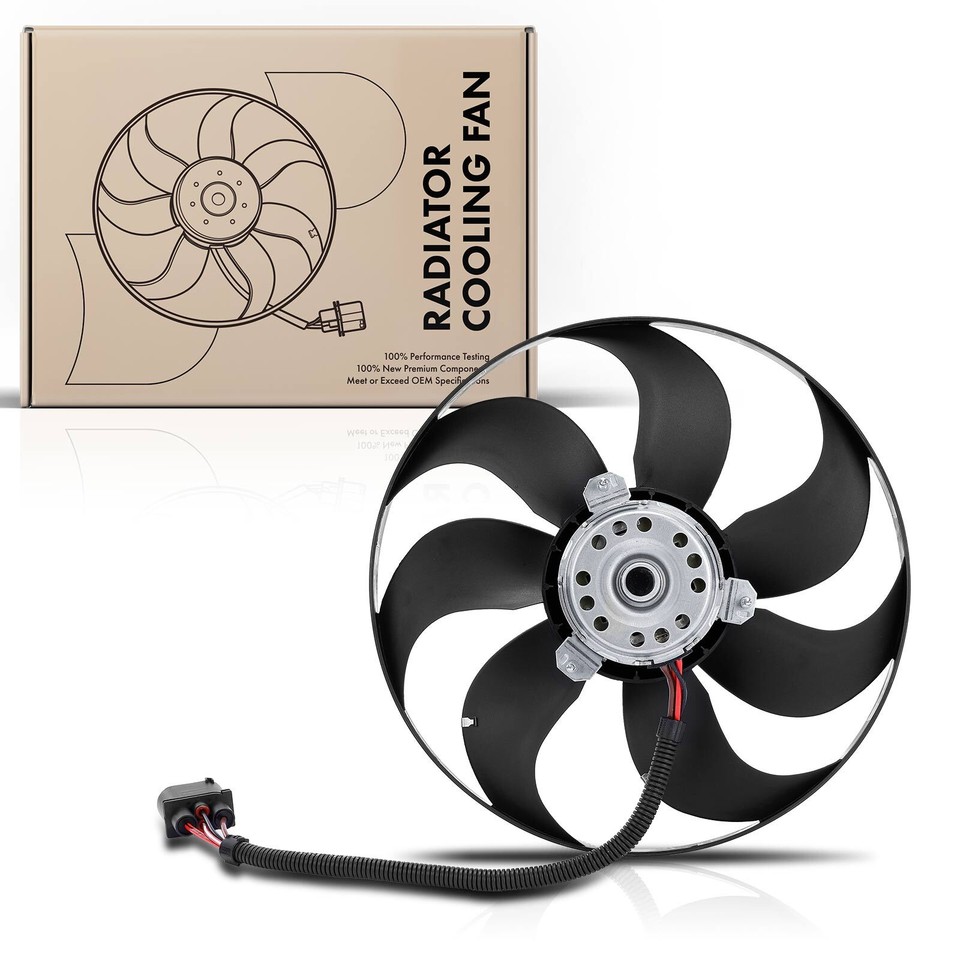1x Engine Cooling Fan w/o Shroud Assembly for Volkswagen Beetle 1999 ...
