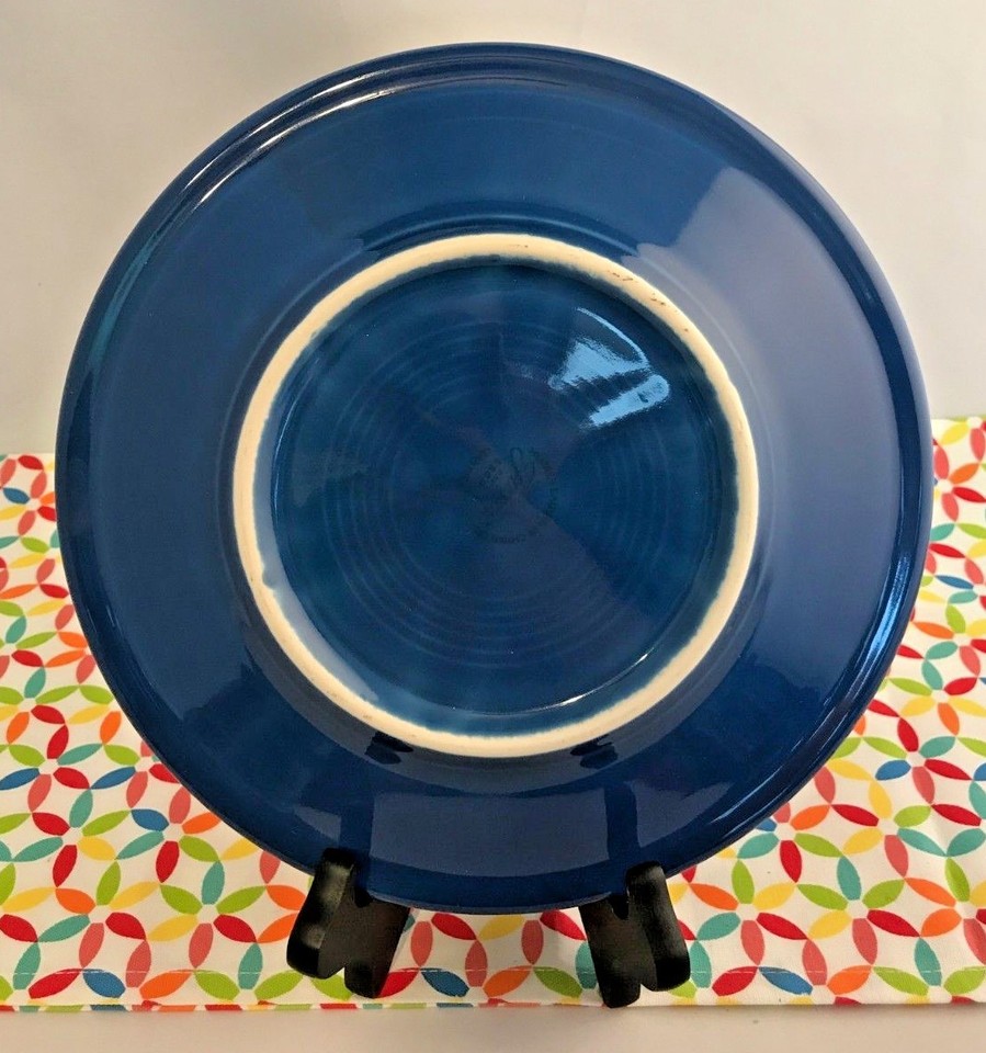 Fiestaware Lapis Fiesta Festival 2017 Lunch Plate Blue Luncheon NEW | eBay
