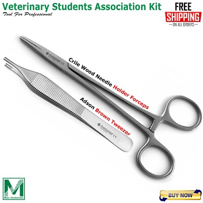 Practice Suture Kit for Veterinary & Medical Students Training ...