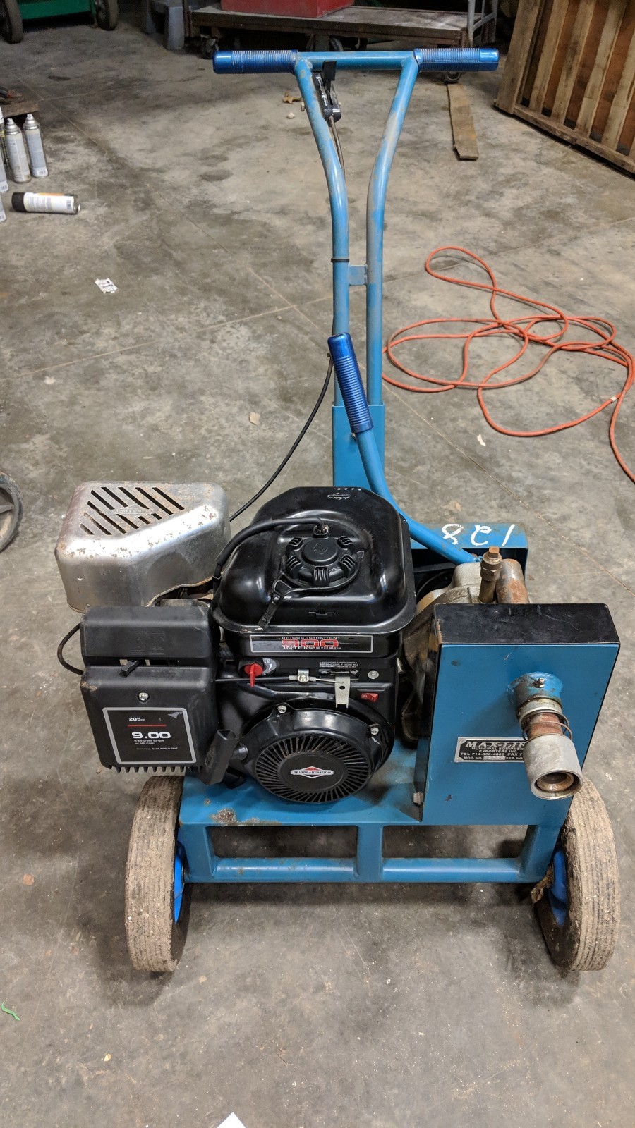 MAX-LIFE MPD-6.5 COMMERCIAL RODDING RODDER Drain Cleaning Sewer Machine ...